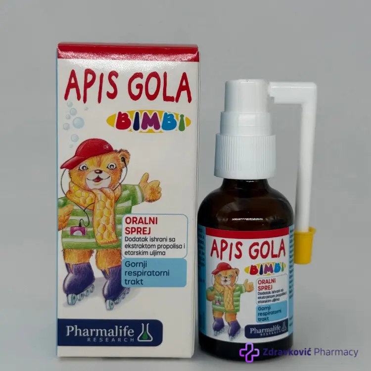 Pharmalife Apis Gola Bimbi sprej za grlo za decu 20ml - Zdravkoteka