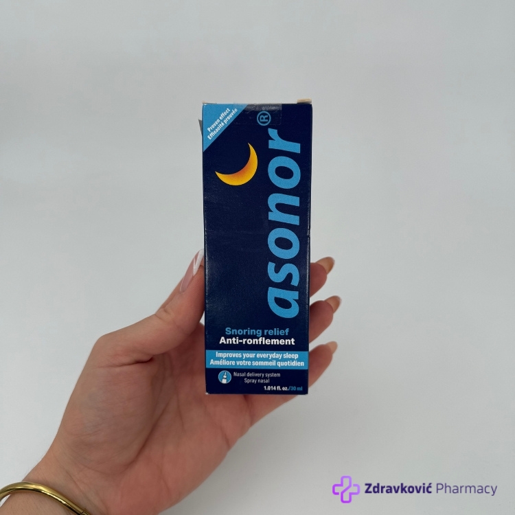 ASONOR SPREJ PROTIV HRKANJA 30ml - Zdravkoteka