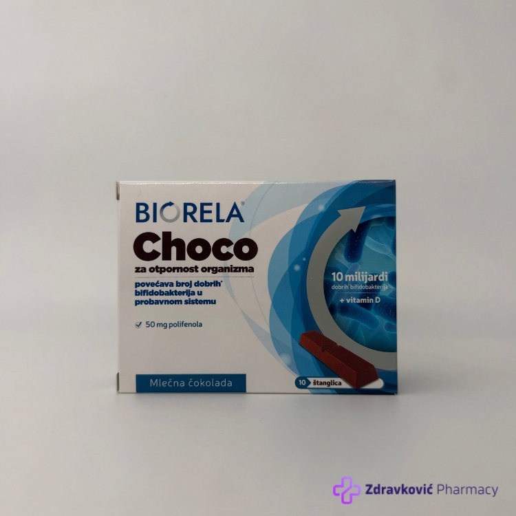 BIORELA CHOCO -10 štanglica - Zdravkoteka