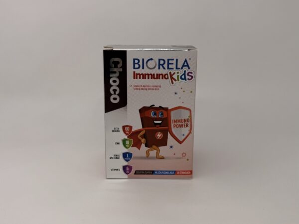 BIORELA CHOCO IMMUNO KIDS -20 štanglica - Zdravkoteka