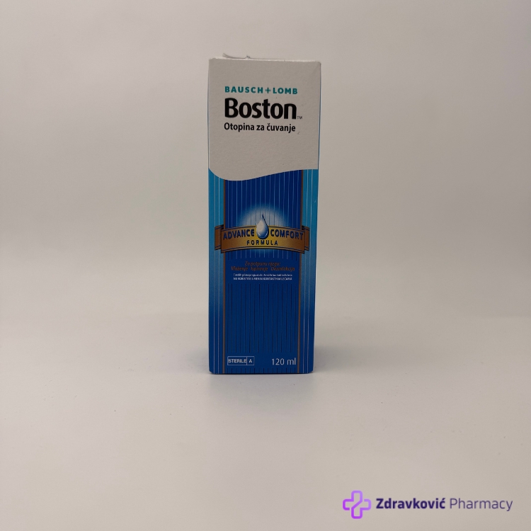 BOSTON ADVANCE RASTVOR ZA ČUVANJE SOČIVA 120ml - Zdravkoteka