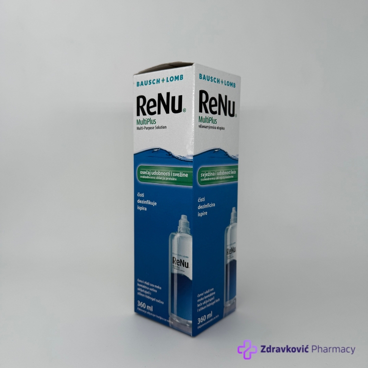 RENU MULTI PLUS RASTVOR ZA SOČIVA 360ml - Zdravkoteka