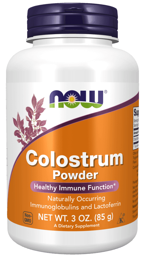NOW COLOSTRUM prah 85g - Zdravkoteka