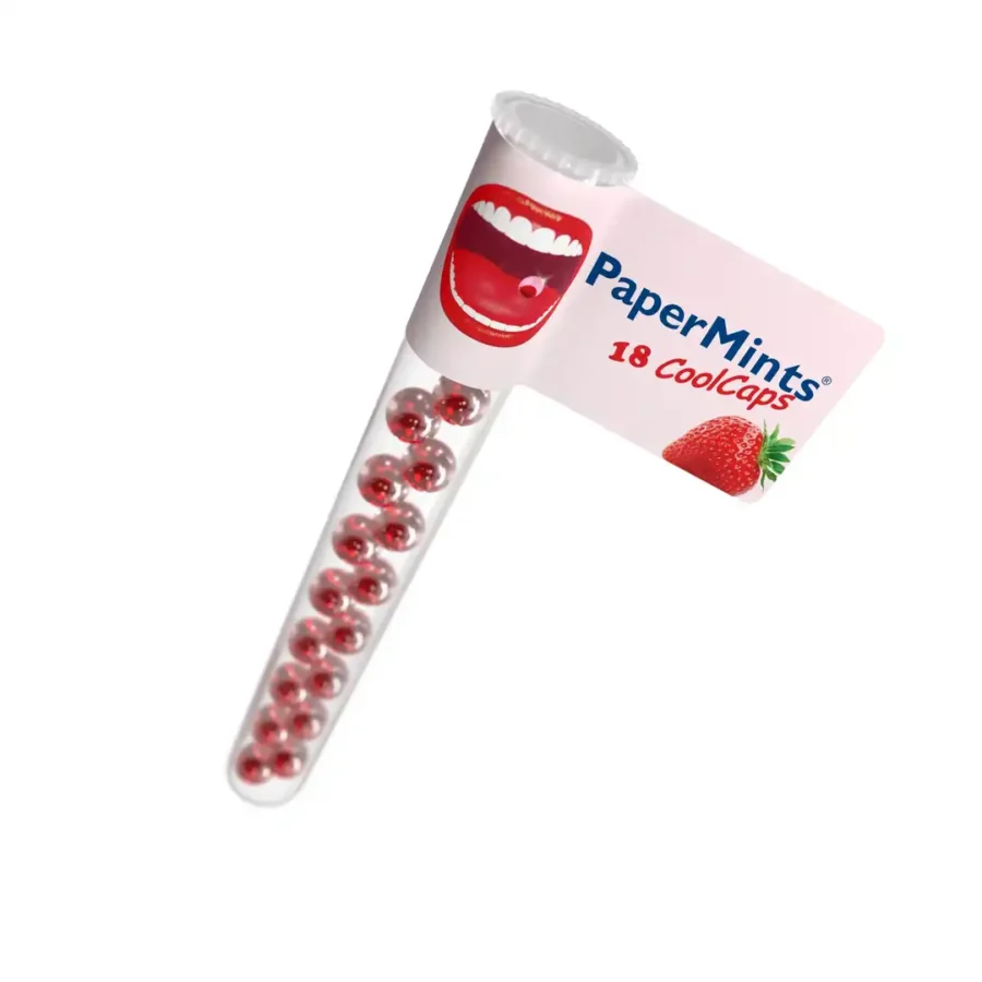 PaperMints Cool Caps jagoda 18 komada - Zdravkoteka